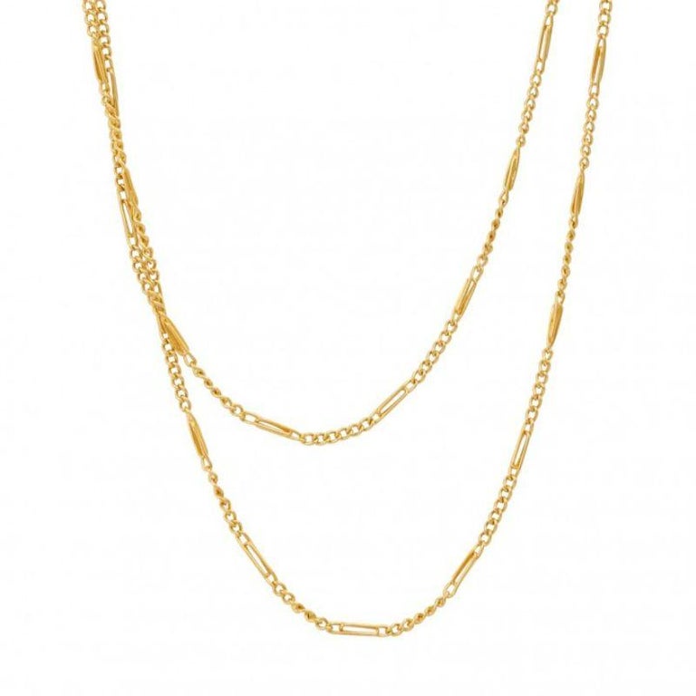 Combined Chain, 2-Row For Sale at 1stDibs