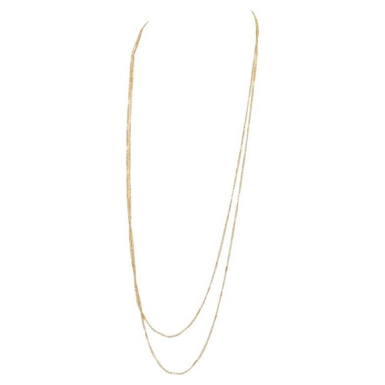 Combined Chain, 2-Row For Sale at 1stDibs