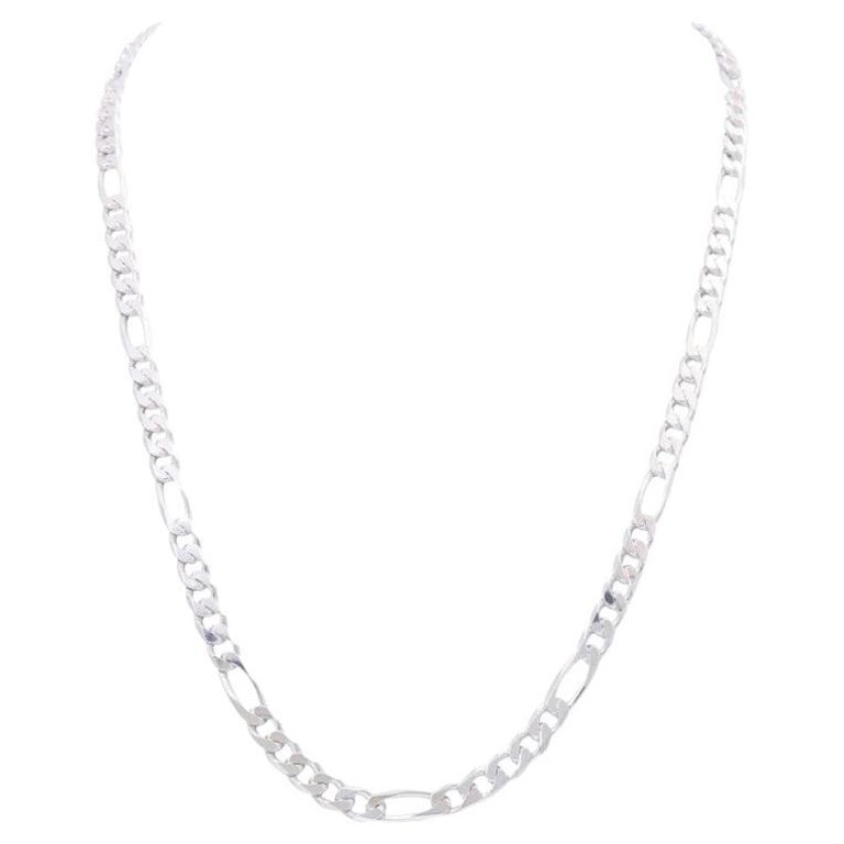 Combined Chain, 925 Silver For Sale at 1stDibs