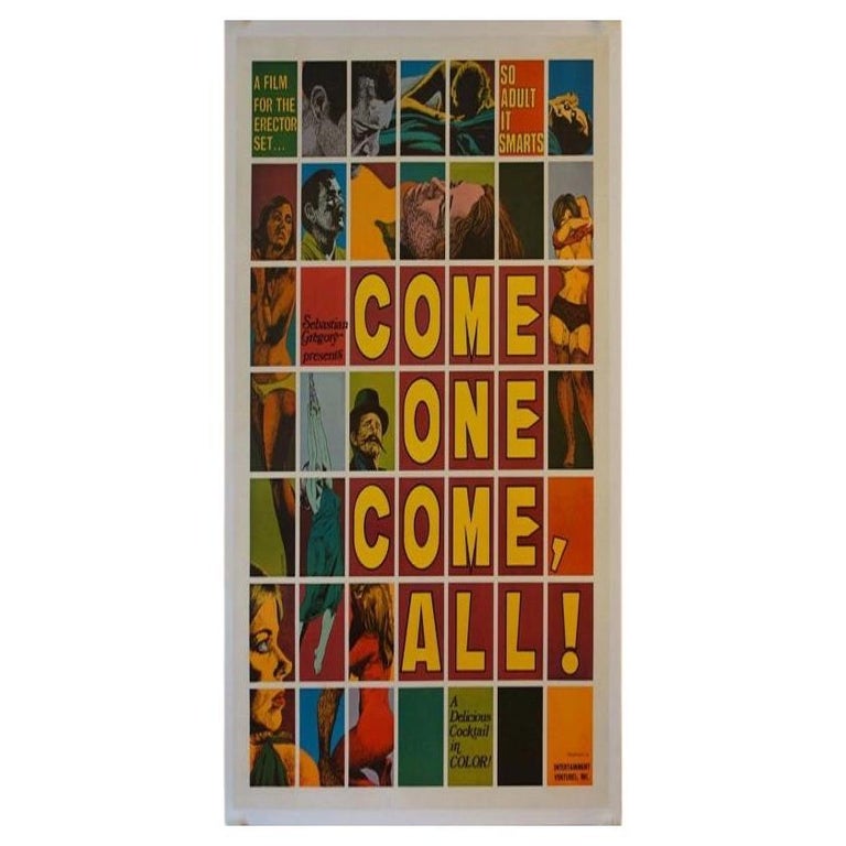 Come One, Come All, Unframed Poster, 1970 For Sale at 1stDibs