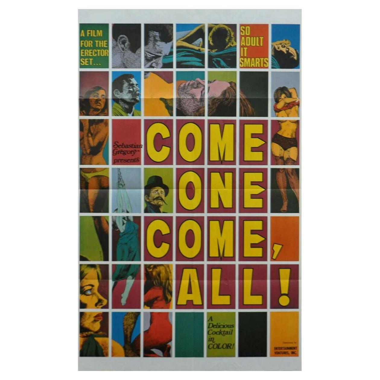Come One, Come All, Unframed Poster, 1970 For Sale at 1stDibs | come one come all poster