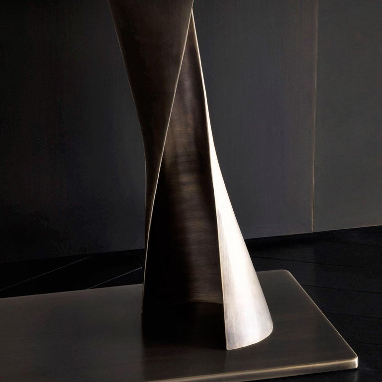 Comet Marble Console Table For Sale at 1stDibs