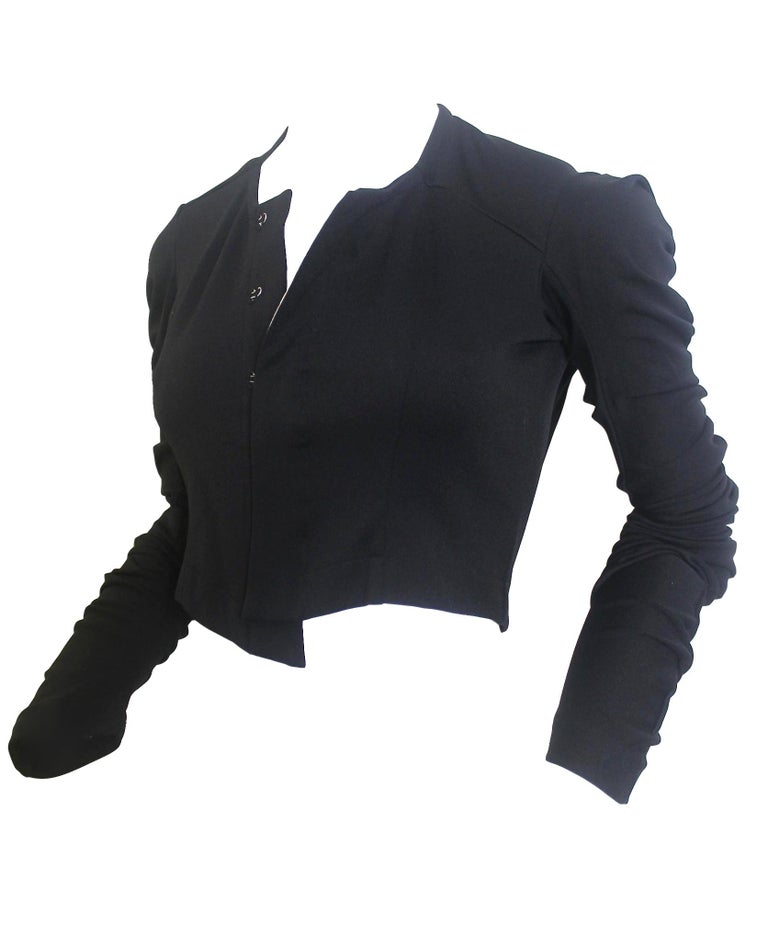 Comme des Garcons AD 2004 Spiral Sleeve Bustier Jacket For Sale at 1stDibs