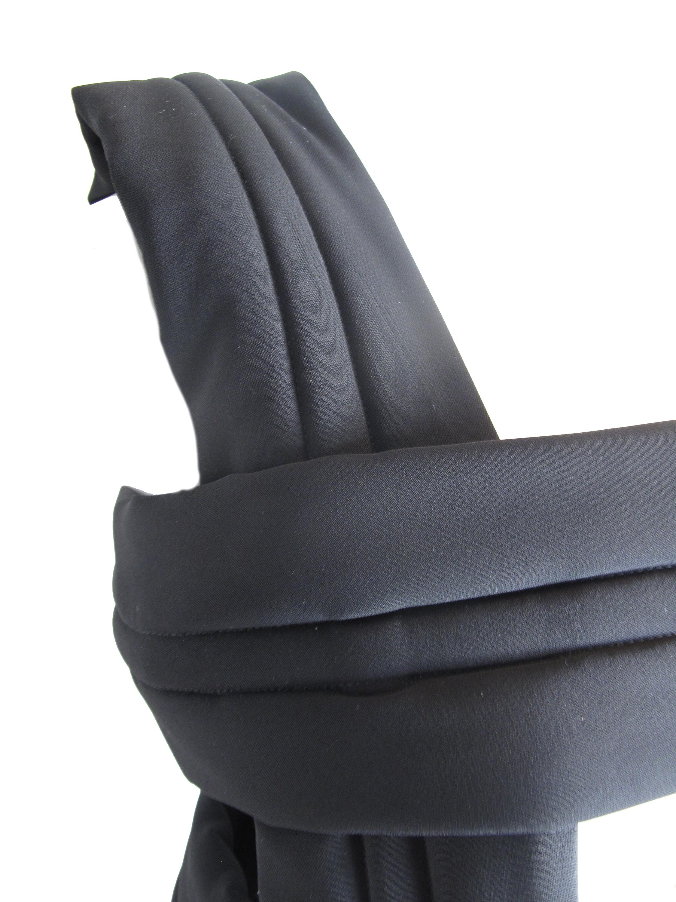 Comme des Garcons black padded cage dress circa 2011 at 1stDibs