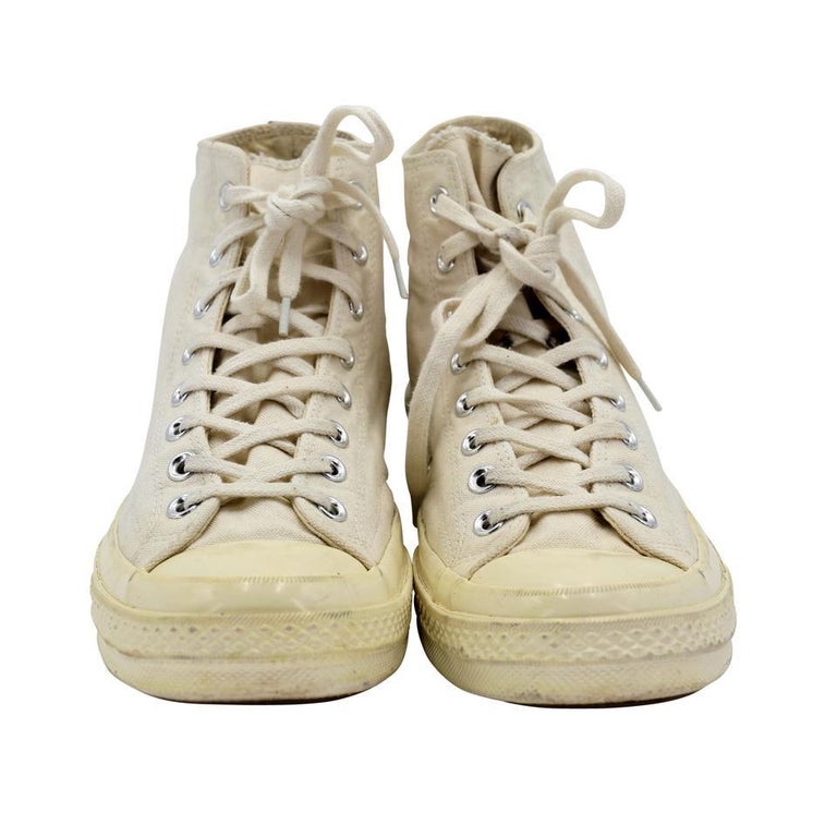 COMME des GARÇONS Converse 11 Canvas High-Top Canvas Sneakers CG-S0805P ...