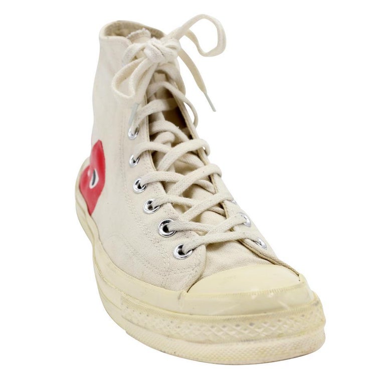 COMME des GARÇONS Converse 11 Canvas High-Top Canvas Sneakers CG-S0805P ...