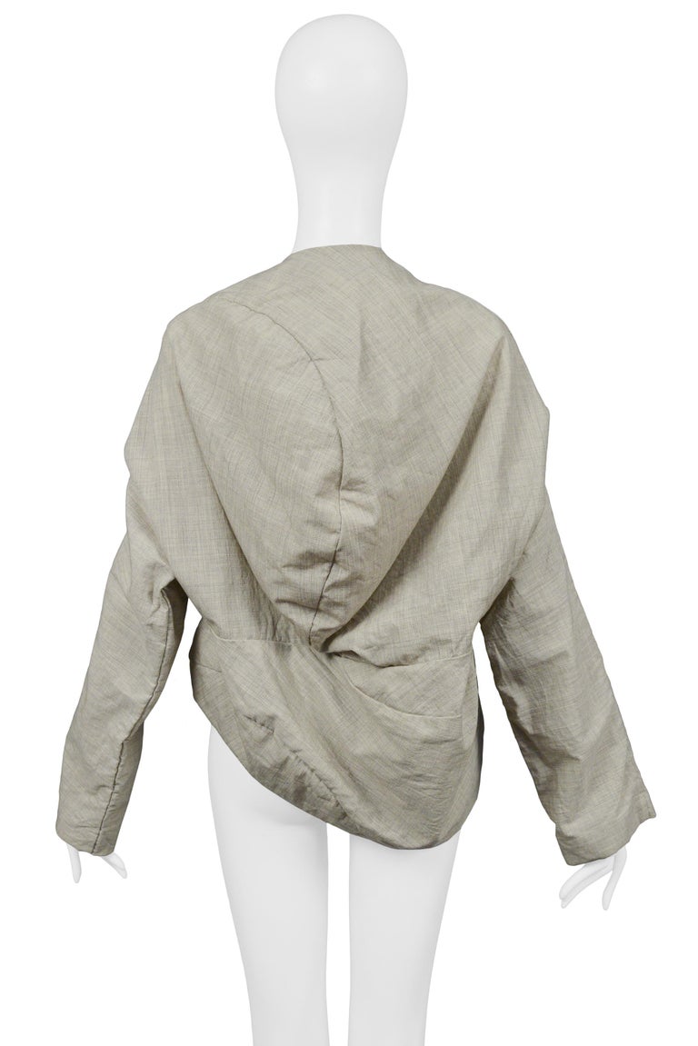 Comme Des Garcons Grey Linen Lumps and Bumps Jacket 1997 For Sale at ...