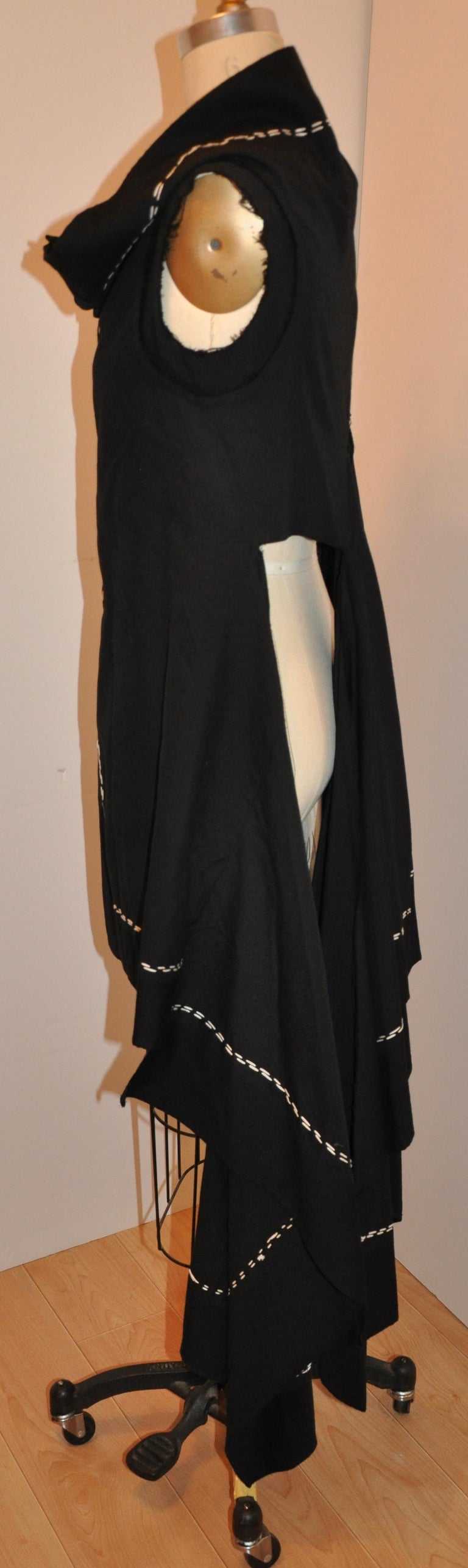 Comme des Garcons Rare "Limited Edition" Black Deconstructed ...