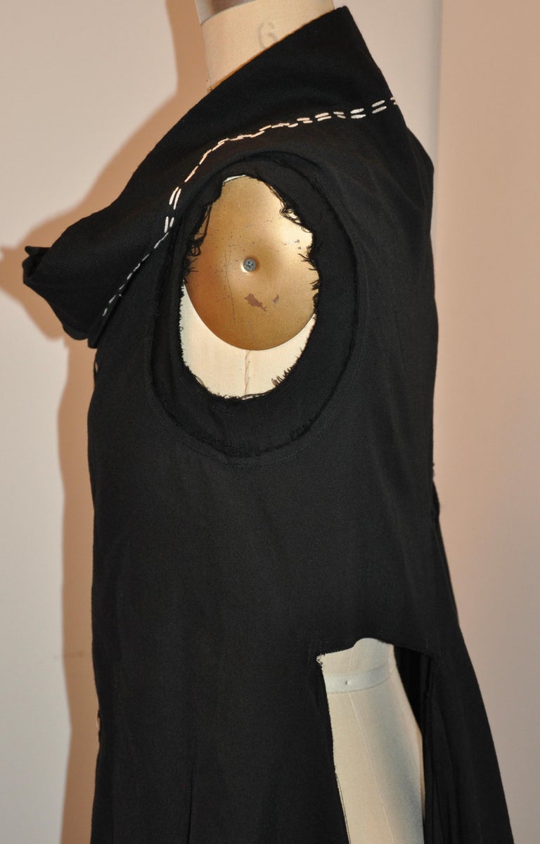 Comme des Garcons Rare "Limited Edition" Black Deconstructed ...
