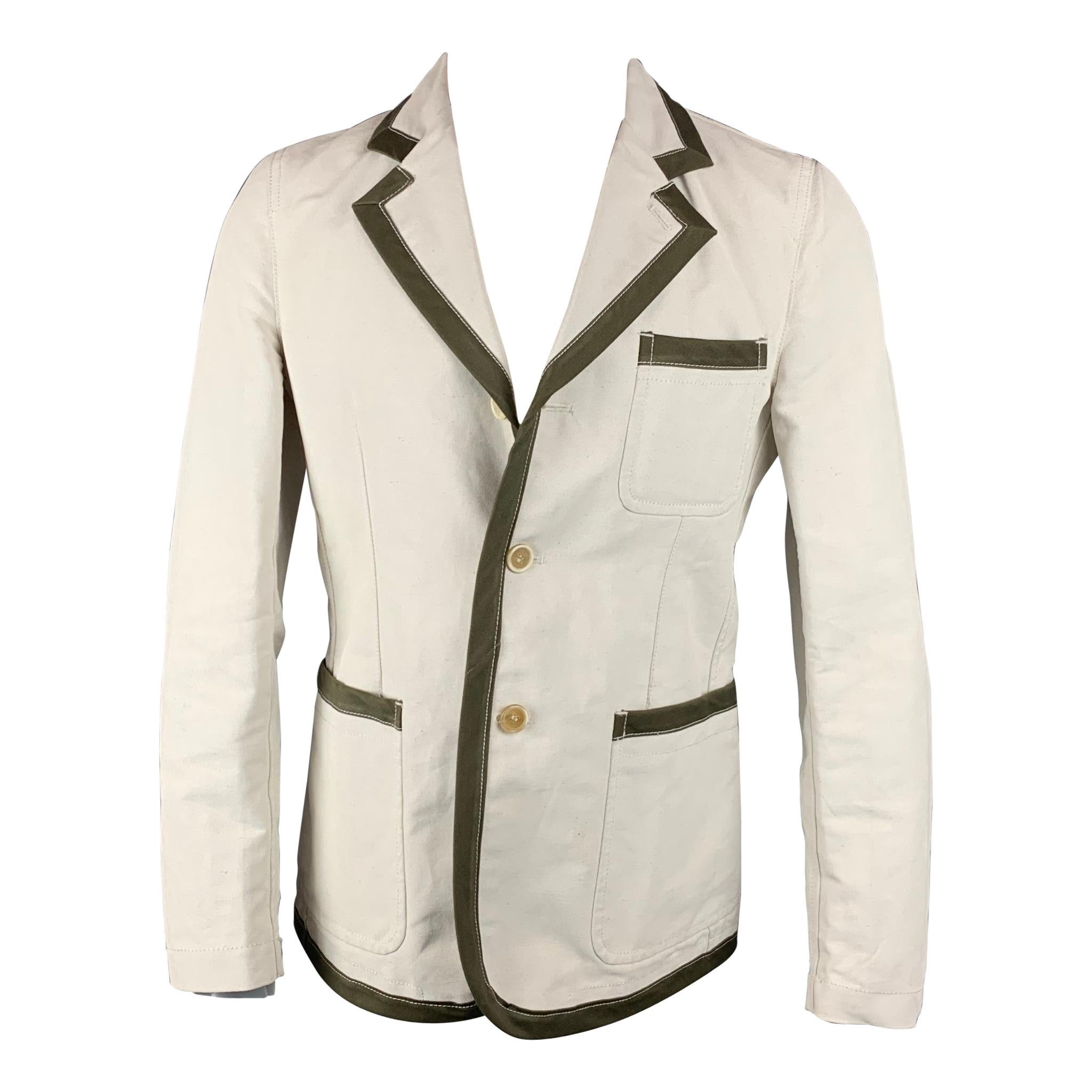 New VERSACE OPTIC WHITE TUXEDO EVENING JACKET for MEN at 1stDibs ...