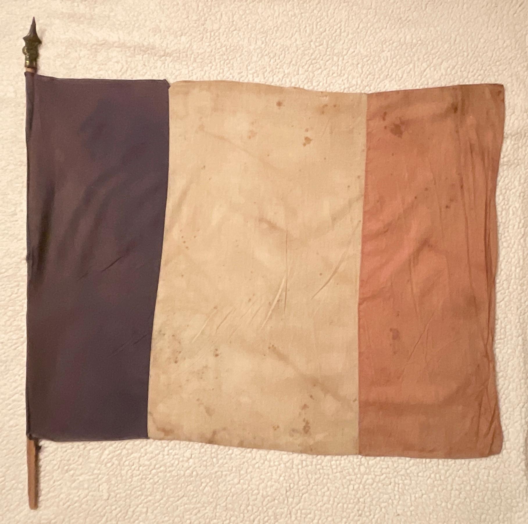 Commemorative WWII French Liberation Day French Flag at 1stDibs