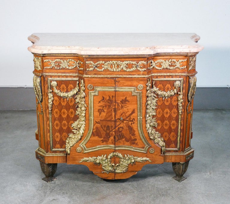 Commode in Louis XV Style, Original Model by Jean Riesner. Early 20th C ...