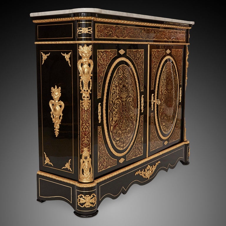 Commode Style Boulle of French 19th Century Napoleon III Period For ...