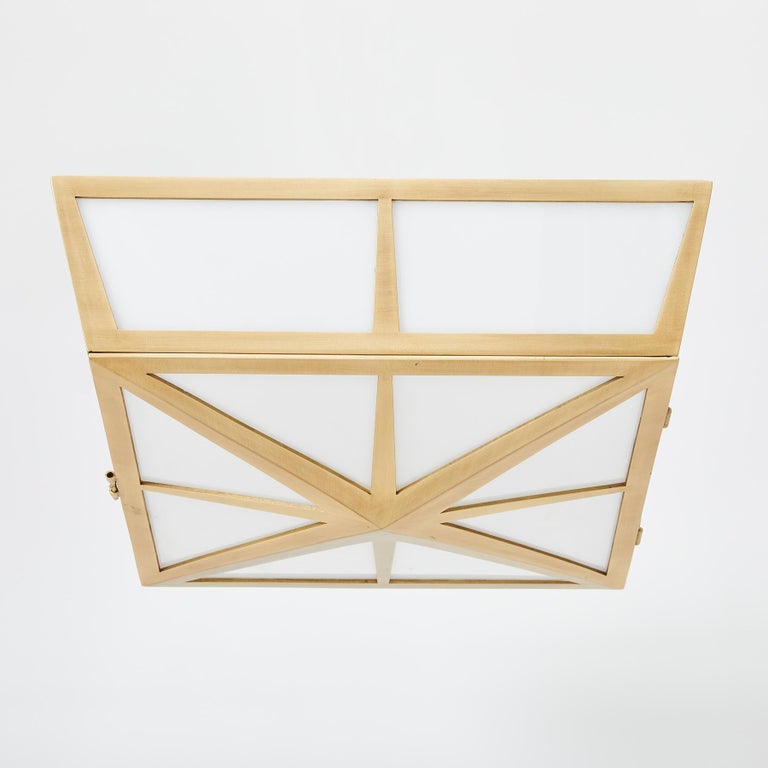 Compass Flush Mount by David Duncan Studio For Sale at 1stDibs