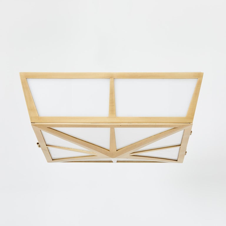 Compass Flush Mount by David Duncan Studio For Sale at 1stDibs