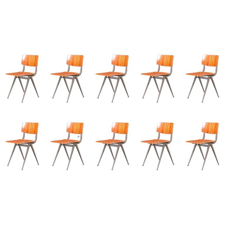 Compass Shaped Dining Chairs by Marko Holland, the Netherlands 1960s ...