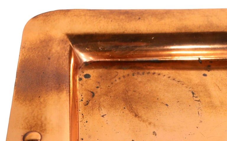 Complete Copper Tea Set by Joseph Heinrichs For Sale at 1stDibs