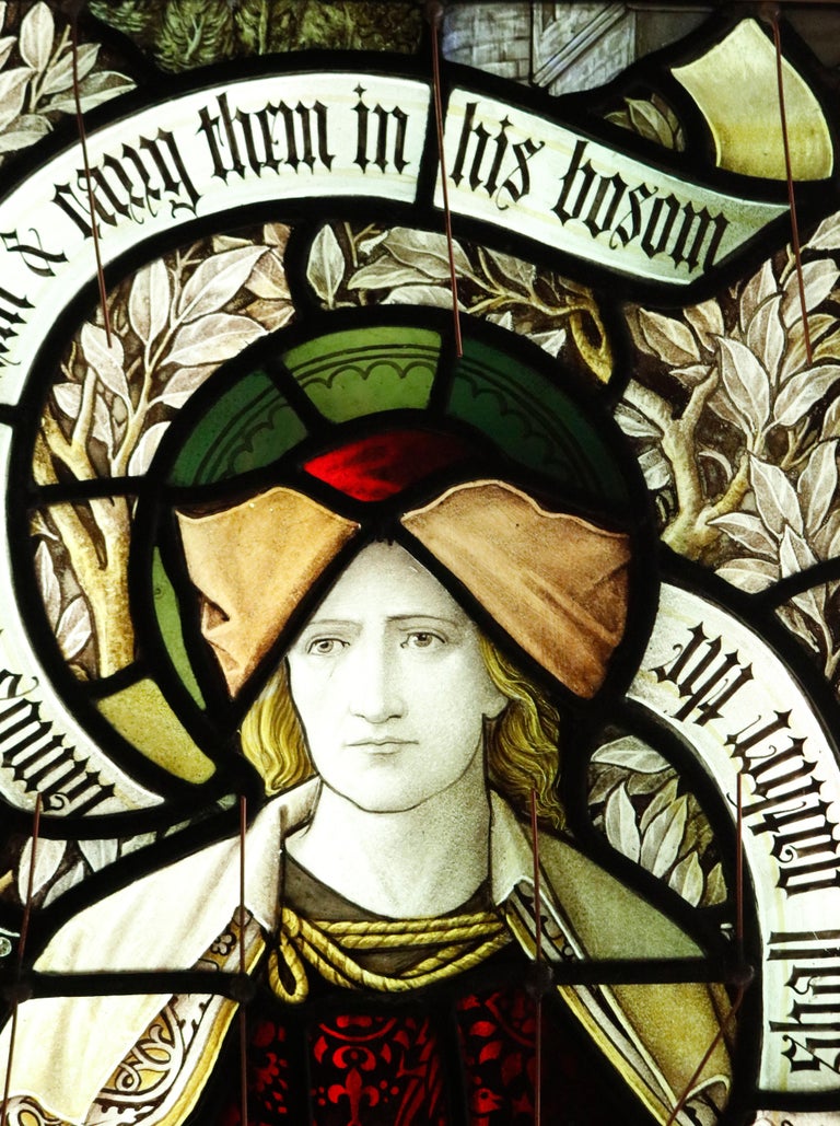 Complete English Antique Stained Glass Window at 1stDibs