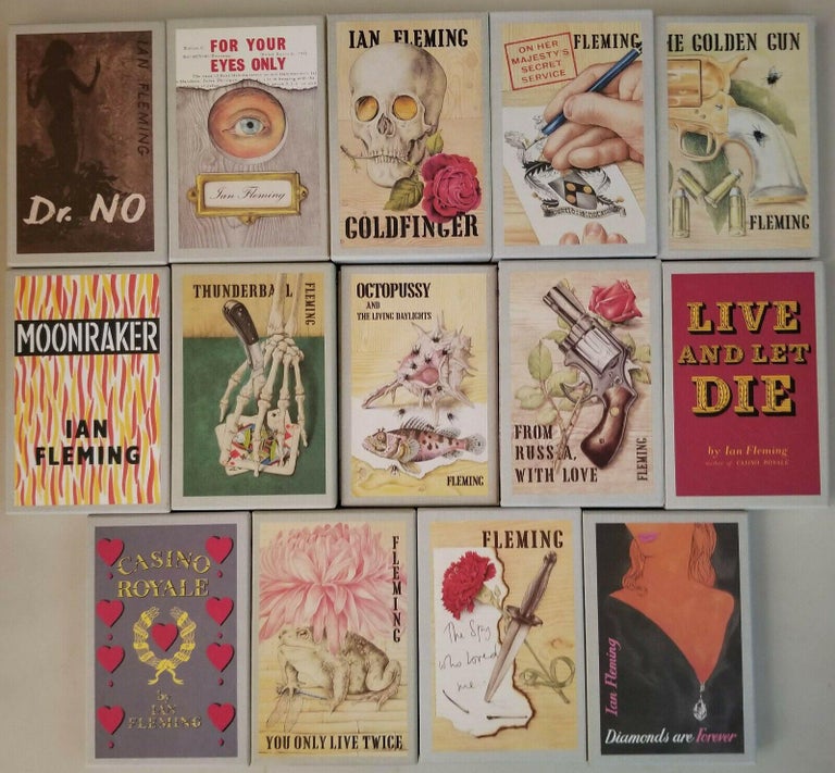 Complete James Bond Series by Ian Fleming, Facsimile First Edition ...