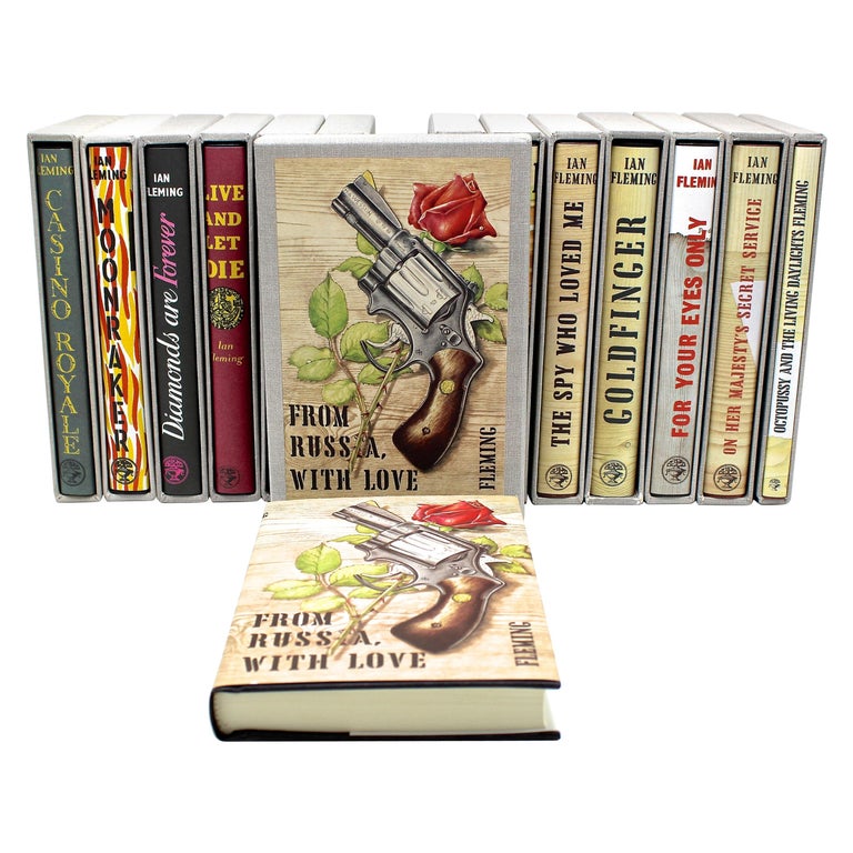 Complete James Bond Series by Ian Fleming, Facsimile First Edition ...