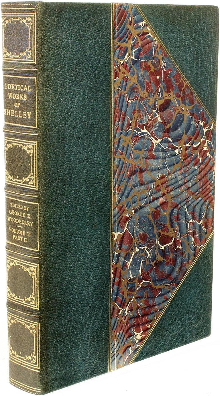 Complete Poetical Works of Percy Bysshe Shelley, 8 Vols, 1892, Leather ...