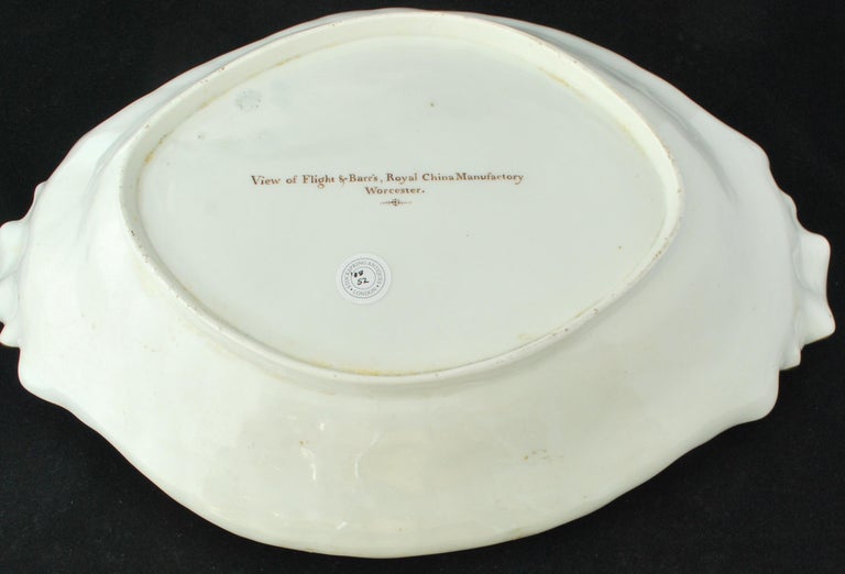 Comport Painted with View of the Flight Barr Factory, circa 1800 at 1stDibs