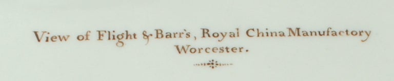 Comport Painted with View of the Flight Barr Factory, circa 1800 at 1stDibs