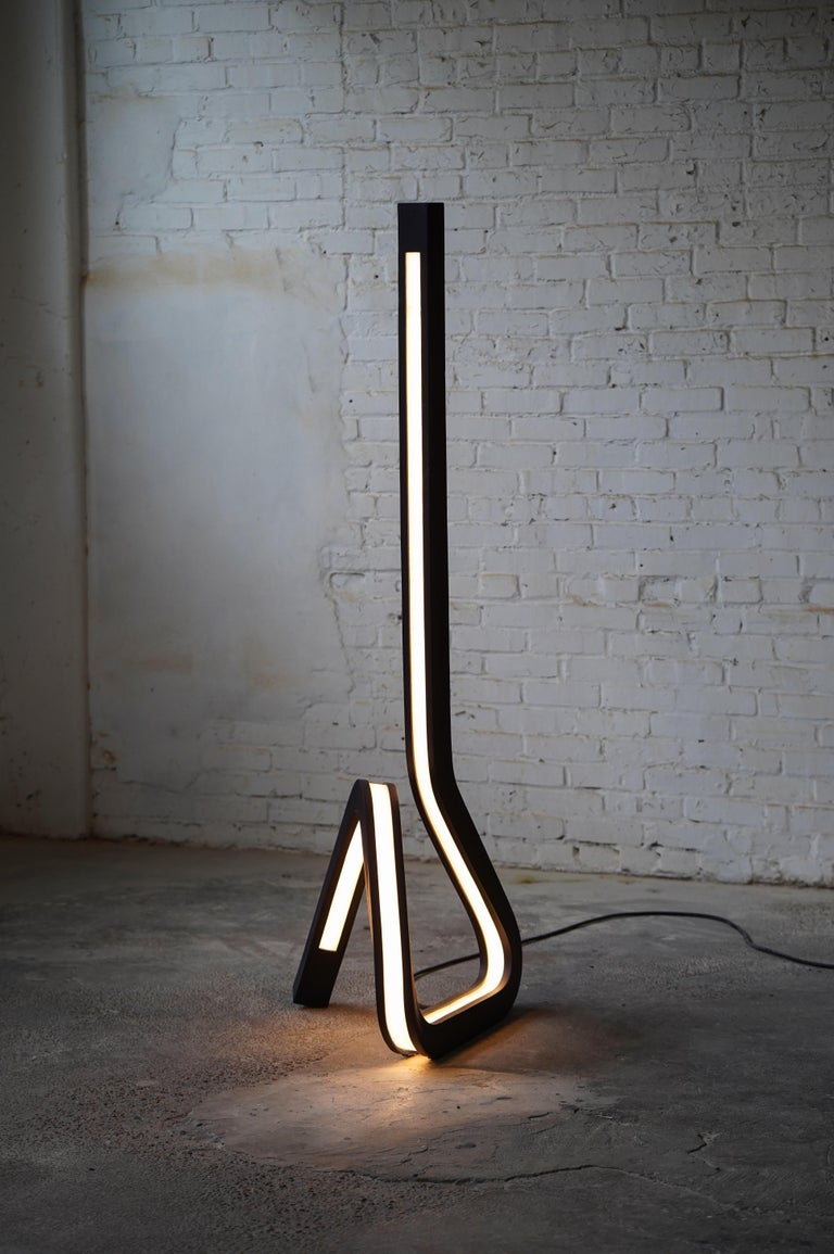 Compound, Modern Handcrafted Floor Light For Sale at 1stDibs