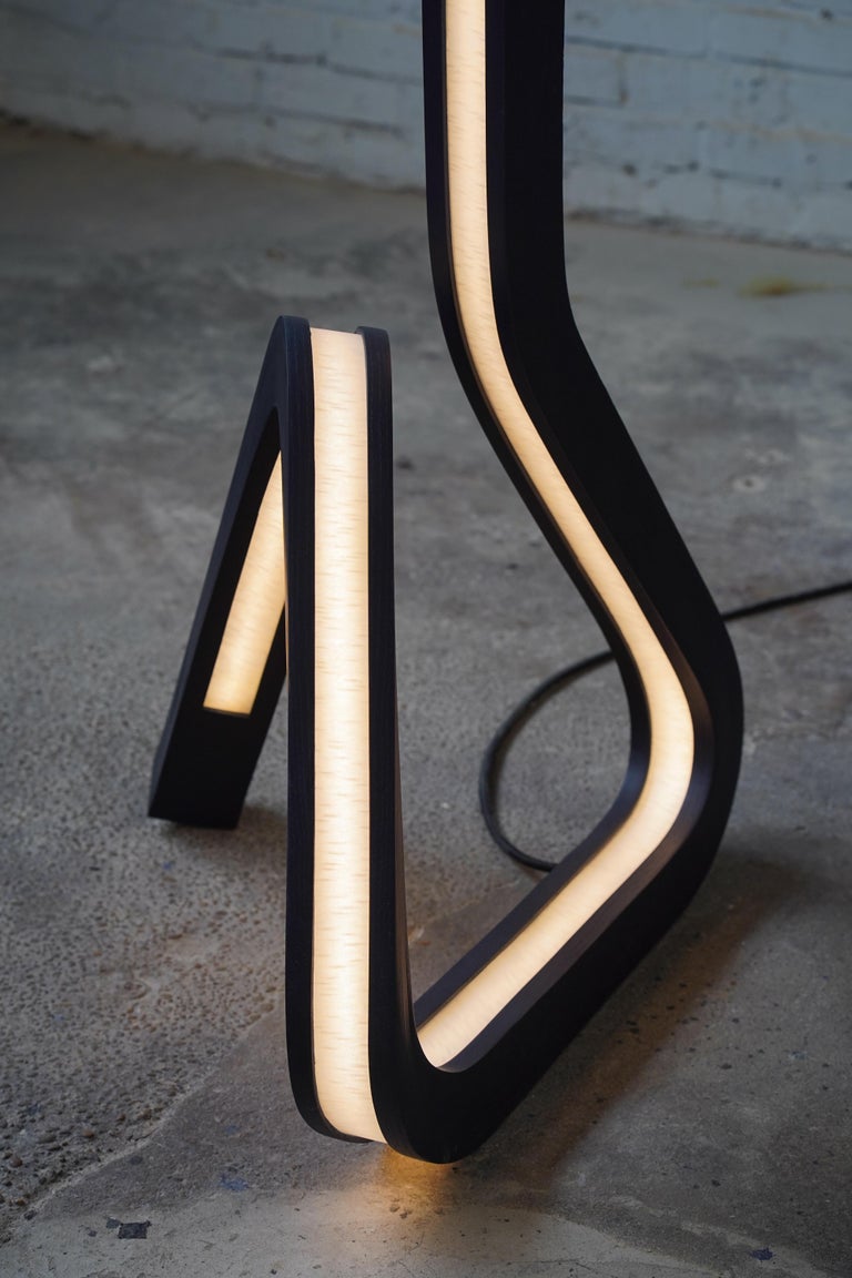 Compound, Modern Handcrafted Floor Light For Sale at 1stDibs