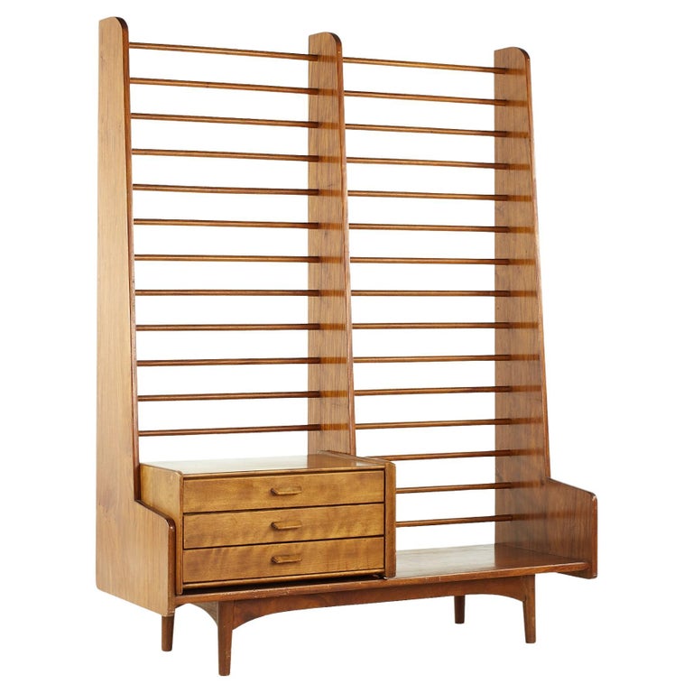 Conant Ball Mid Century Maple Room Divider For Sale at 1stDibs