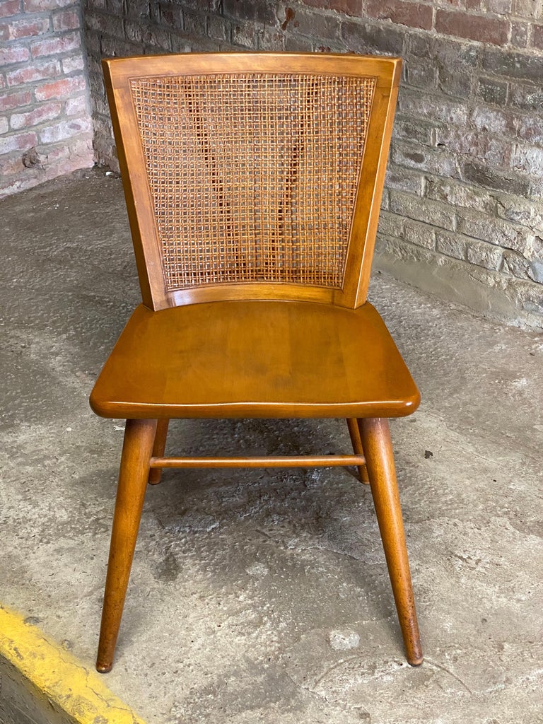 Conant Ball Mid-Century Modern Maple and Cane Back Chair For Sale at ...
