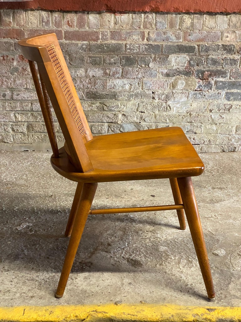 Conant Ball Mid-Century Modern Maple and Cane Back Chair For Sale at ...