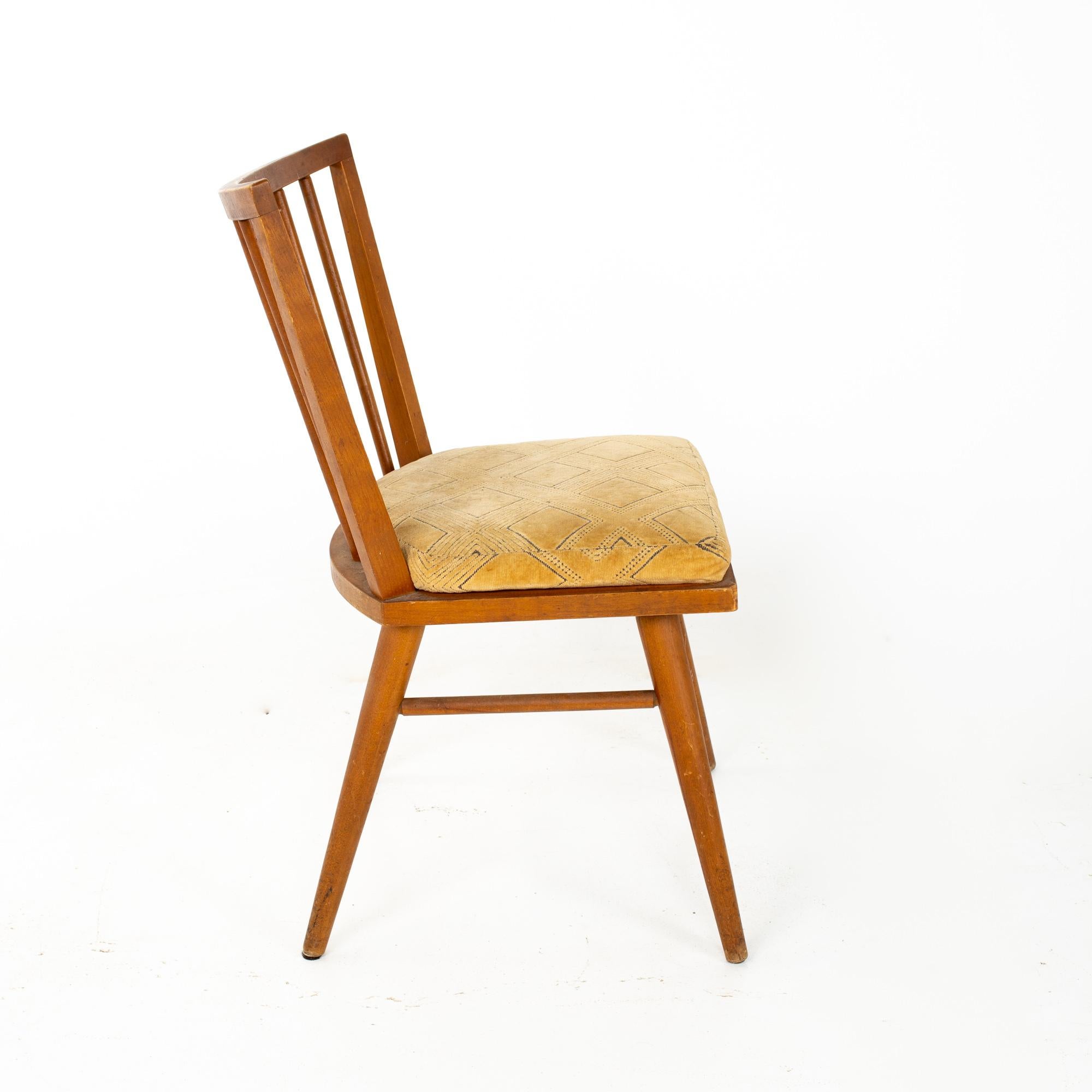 Conant Ball Mid Century Posted Chair, Pair at 1stDibs