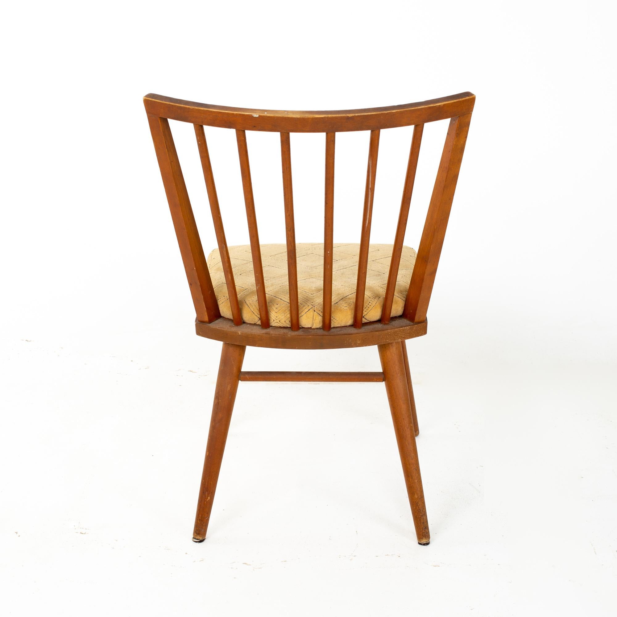 Conant Ball Mid Century Posted Chair, Pair at 1stDibs