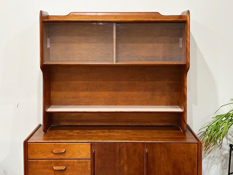 Conant Ball "Norsemates" Credenza + Hutch, Leslie Diamond, Mid-Century ...