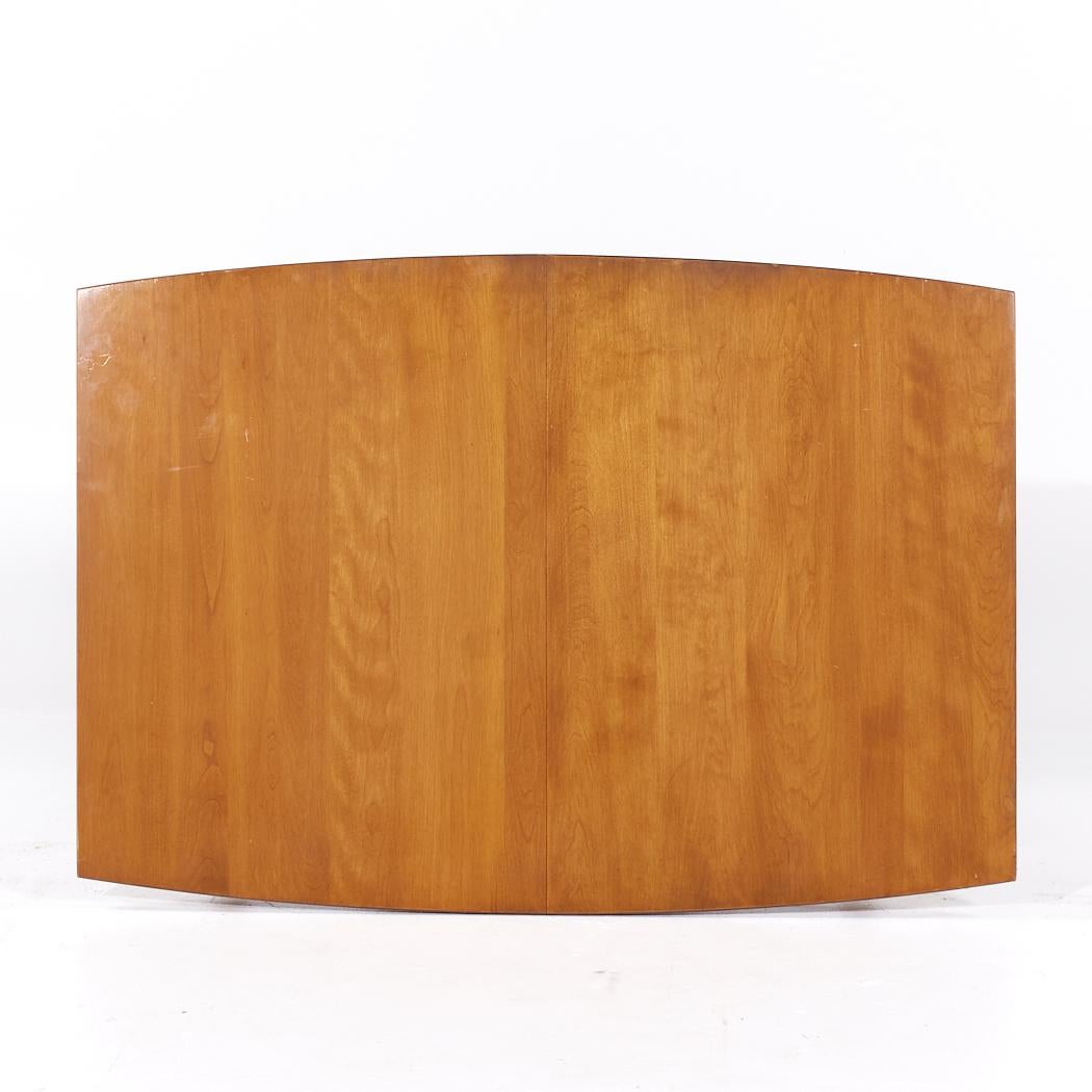 Conant Ball Mid Century Maple Expanding Dining Table with 3 Leaves For ...