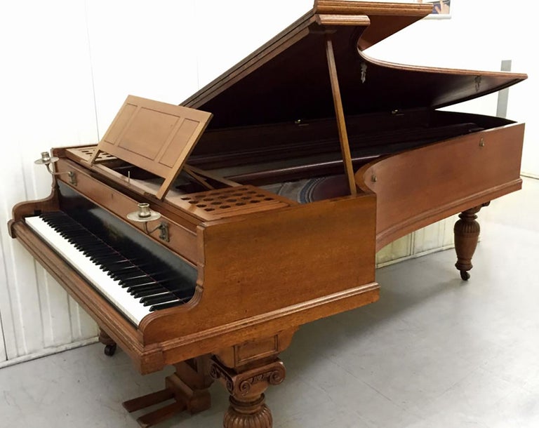 Concert Grand Piano Alfred Waterhouse Arts &Crafts Aesthetic Movement ...