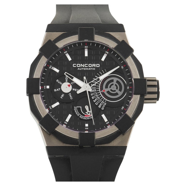 Concord C1 Retrograde Titanium Watch 01.5.40.1020 For Sale at 1stDibs