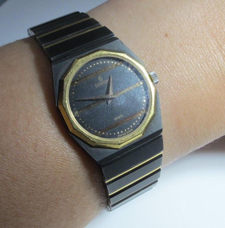 Concord Mariner SG Men's Two Tone Gold and Silver Swiss Made Luxury ...