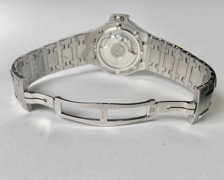 Concord White Gold Automatic Saratoga Wristwatch with Date For Sale at ...