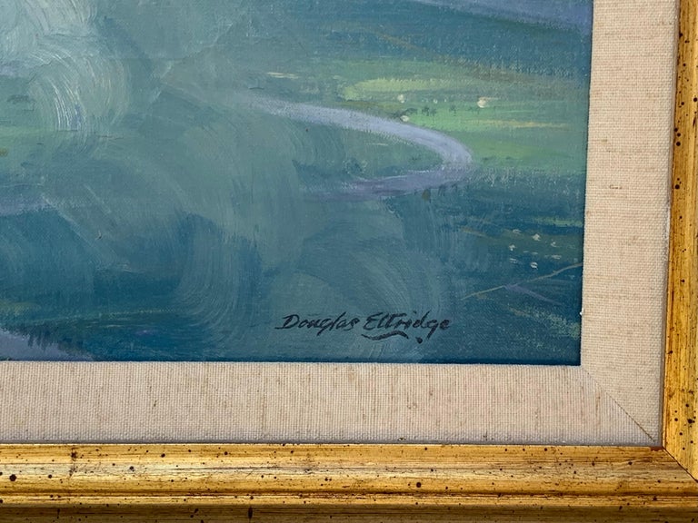 Concorde by Douglas Ettridge, Oil on Canvas, Circa 1976 For Sale at 1stDibs