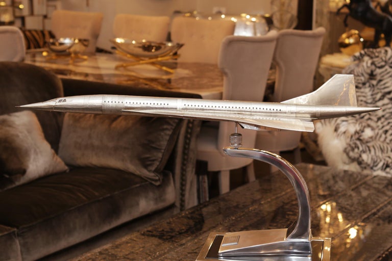 Concorde Supersonic Model For Sale at 1stDibs | model concorde, metal ...