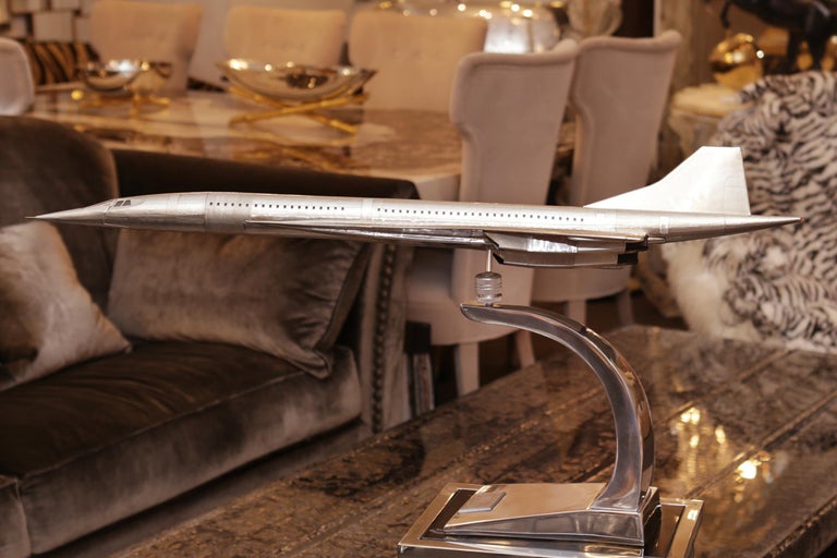 Concorde Supersonic Model For Sale at 1stDibs | model concorde, metal ...