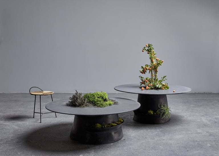 Concrete Caldera Coffee Table by Opiary (18"H) For Sale at 1stDibs