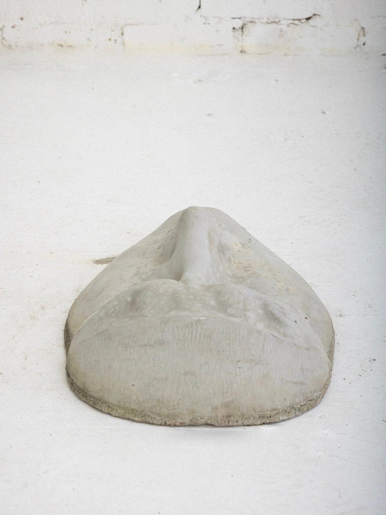 Concrete Casey Stone Face of ‘David’ Garden Art For Sale at 1stDibs