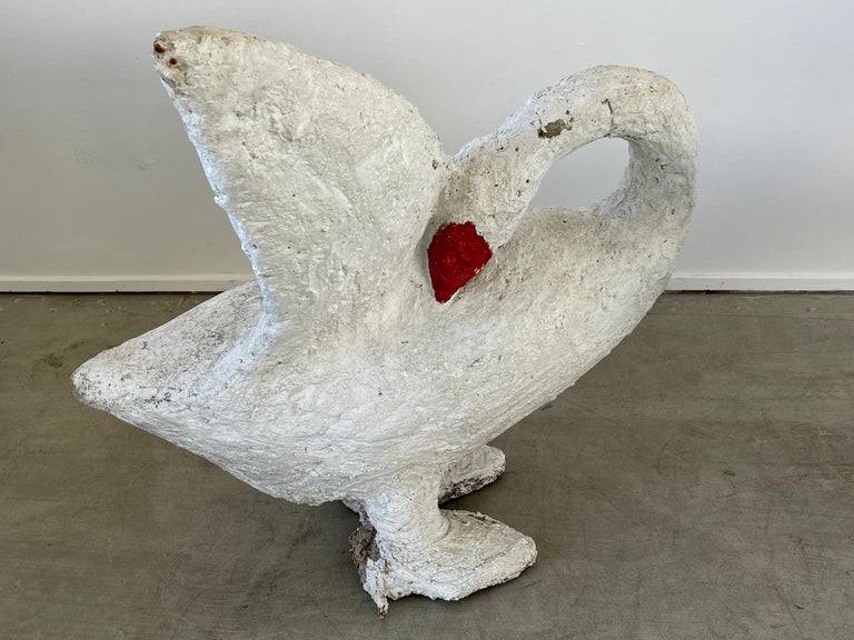 Concrete Geese Sculptures at 1stDibs