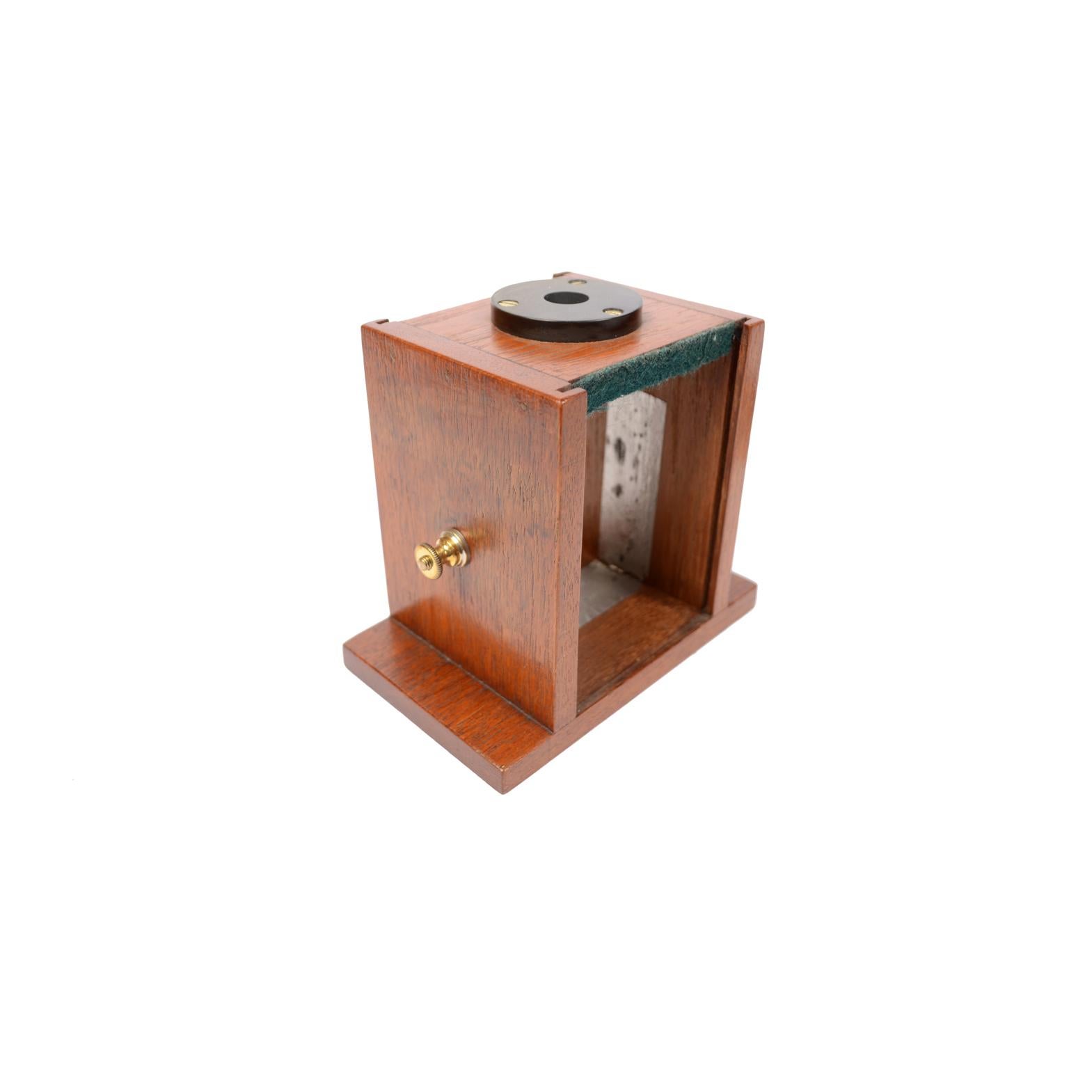 1900s Mahogany Condenser Electroscope Antique Physics Measuring ...
