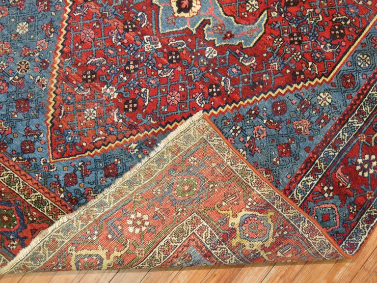 Connoisseur Large Scale Formal Persian Bidjar Accent Size Rug For Sale ...
