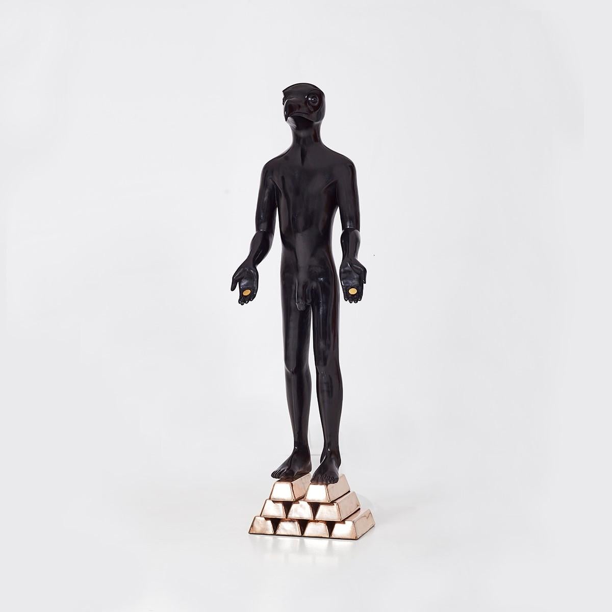 Conrad Botes, "Large Naked Communist", Bronze Sculpture at 1stDibs