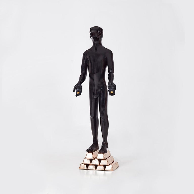 Conrad Botes, "Large Naked Communist", Bronze Sculpture at 1stDibs